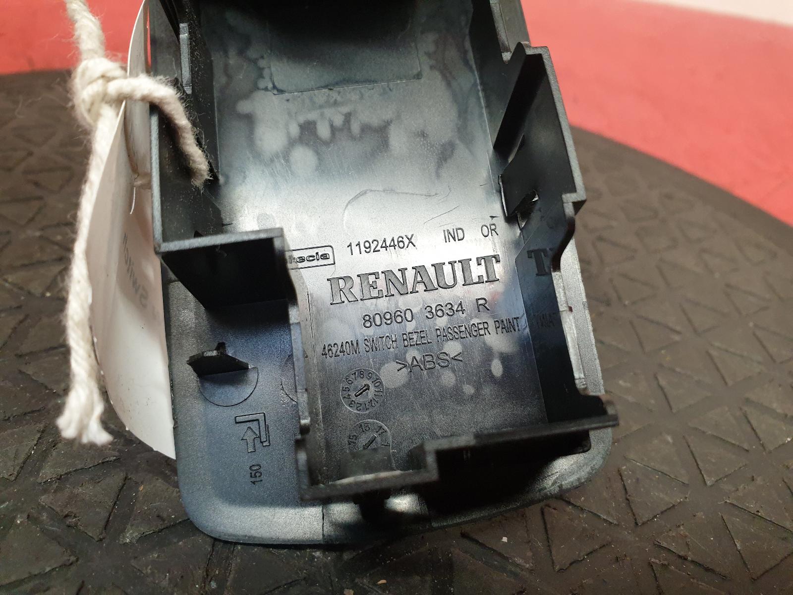 Elect. Window Switch Clio Renault 2014