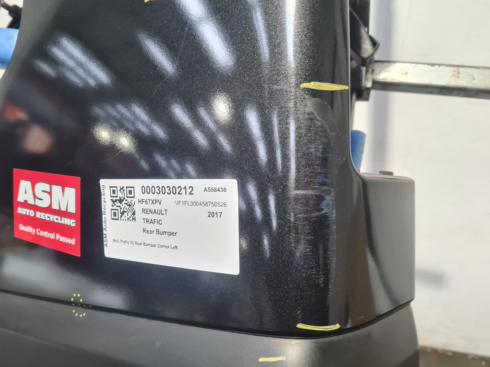 Rear Bumper Trafic Renault 2017