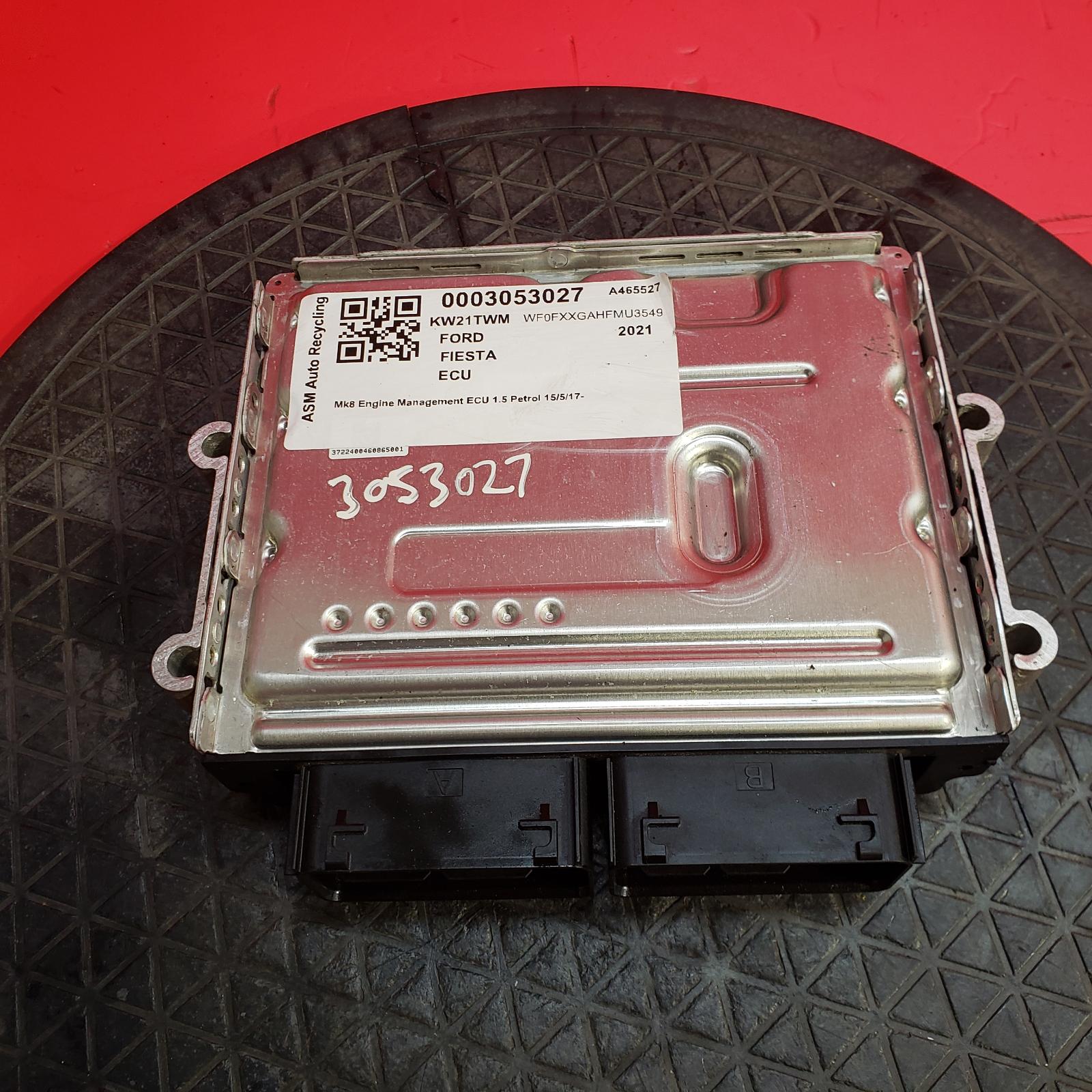 ECU - Ford Fiesta 2021 Hatchback - ASM Auto Recycling