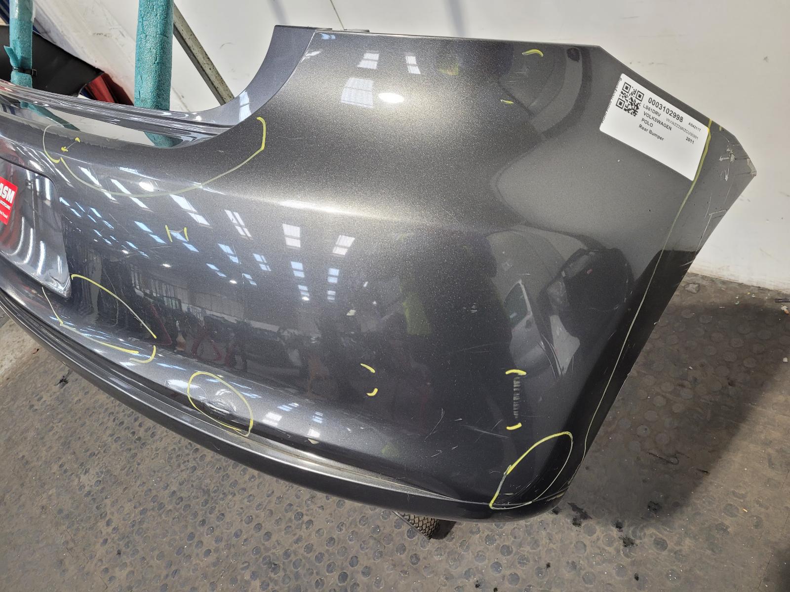 2011 Volkswagen Polo Rear Bumper