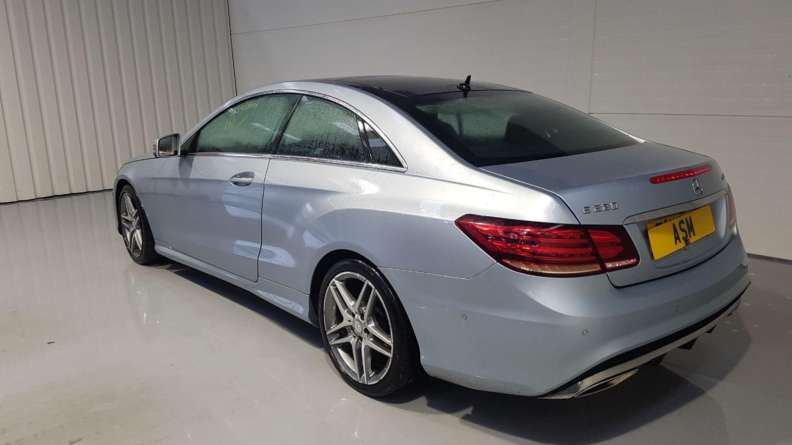 Mercedes E Class 2016 2 Door Coupe Breaking