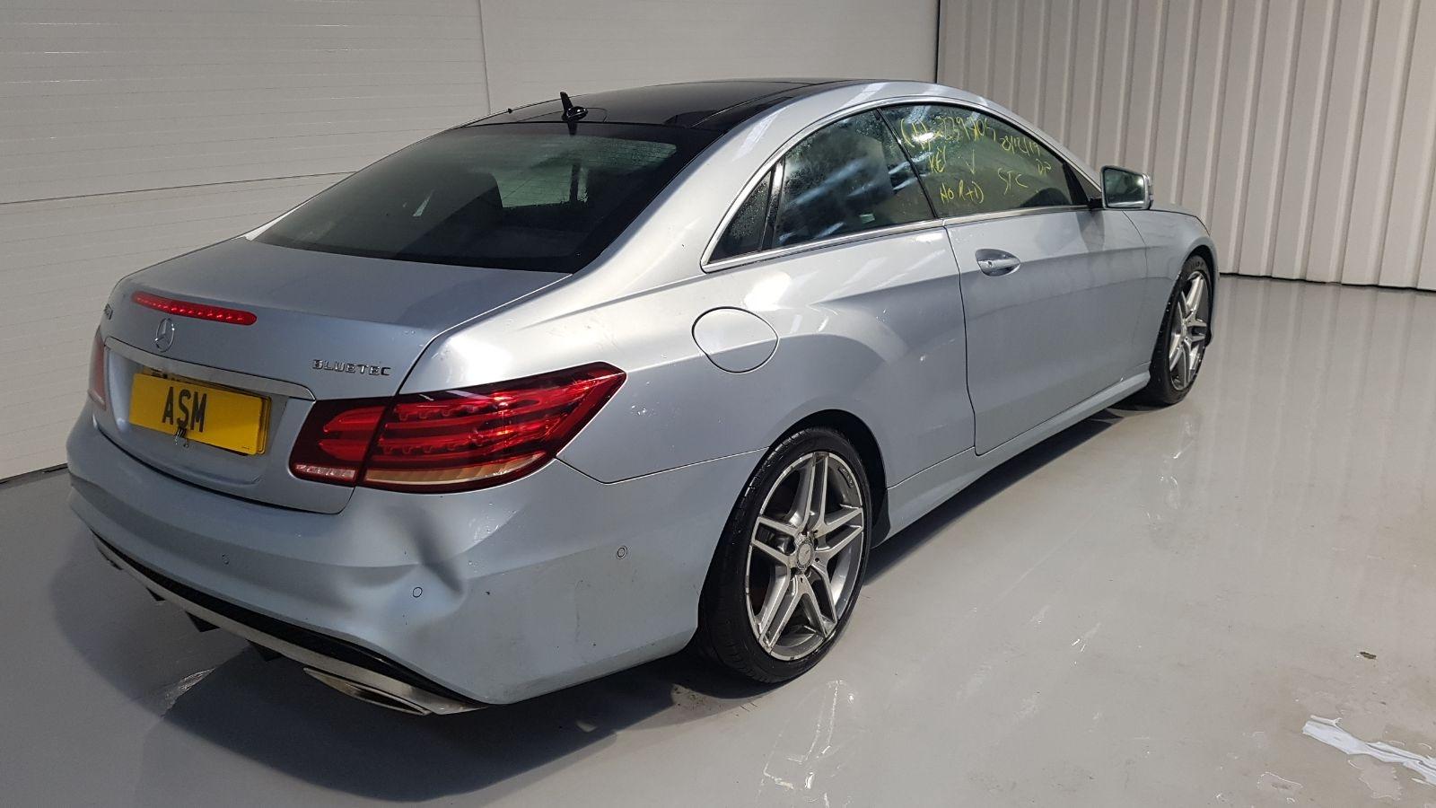 Mercedes E Class 2016 2 Door Coupe Breaking