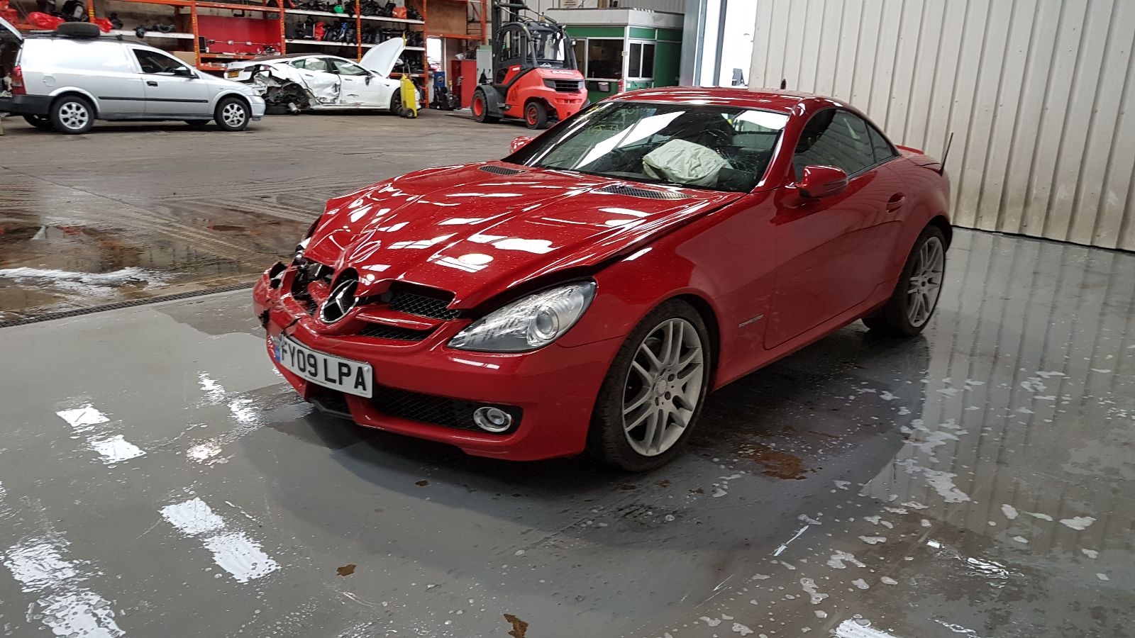 Mercedes Slk 2009 2 Door Bodystyle Convertable