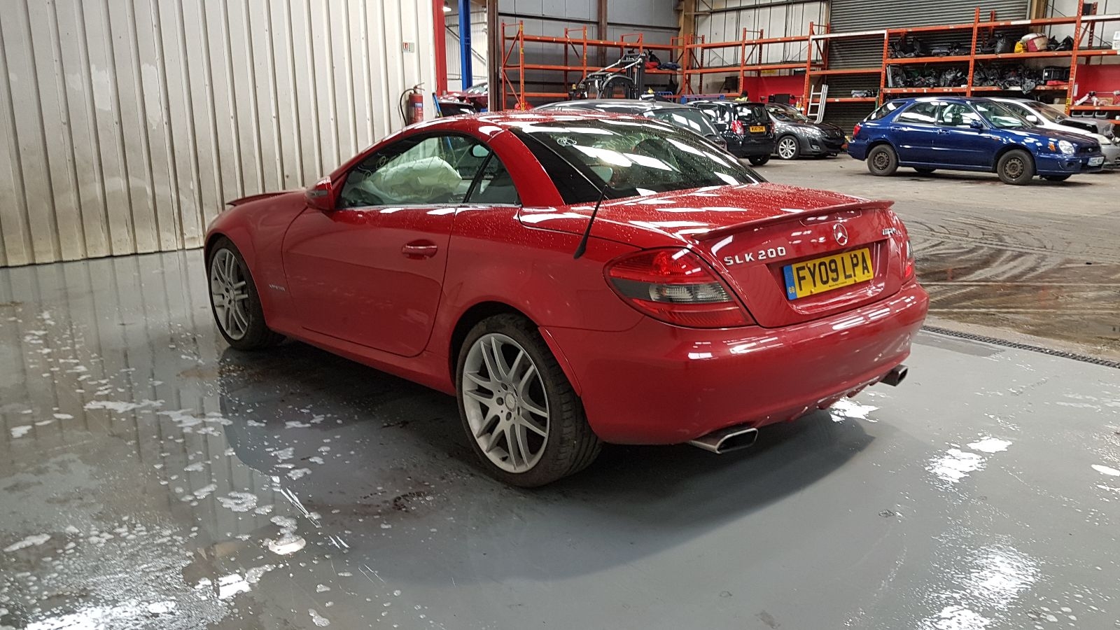 Mercedes Slk 2009 2 Door Bodystyle Convertable